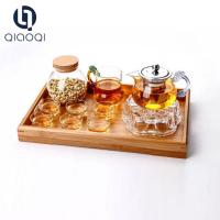 China Bottom Price Multi Design glass infuser teapot set for sale