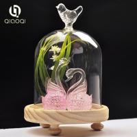 China Eco Friendly Logo Printed decoration mini glass dome for sale