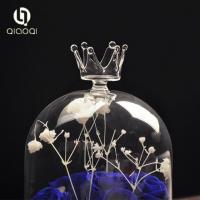 China New Coming Hebei Factory decorating christmas glass dome for sale