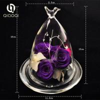China Factory in hebei China Promotional borosilicate glass dome with base for sale