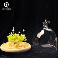 China Traditionally Crafted Made in China handmade clear decorative glass dome for sale