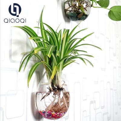 China Creative Wall Hanging European Hydroponic Glass Vase for sale