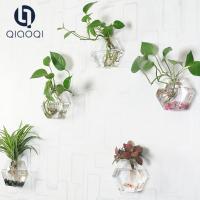 China Personalized home decor glass vase for flower for sale