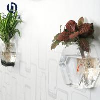 China Personalized home decor glass vase for flower for sale