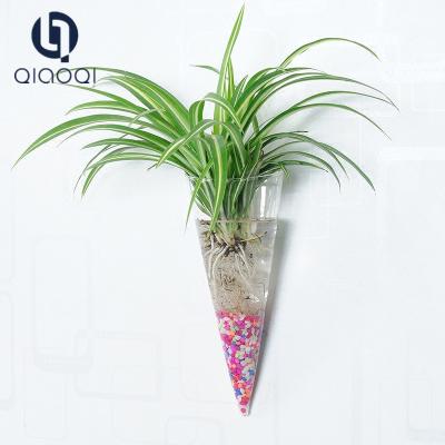 China flower glass vase for home decoration for sale