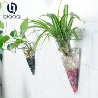 China flower glass vase for home decoration for sale