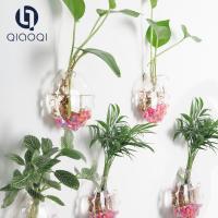 China handmade flower arrangement glass vase for sale
