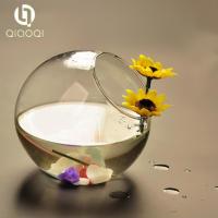 China Fast Delivery Multi Design large glass vase flower arrangements for sale