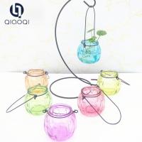 China Hot Selling Modern Professional cube flower glass vase for sale