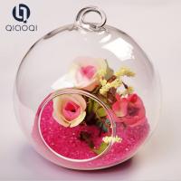 China Useful China supplier crystal glass vase with embossed flower for sale