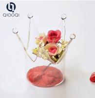 China Trade Assurance Clear flower small glass vase for sale