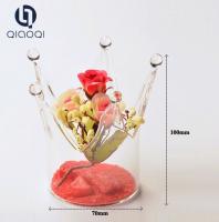 China Trade Assurance Clear flower small glass vase for sale
