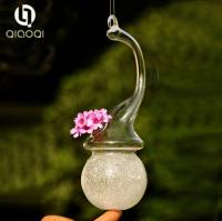 China Fashionable Design New Arrival art flower handmade glass vase for sale