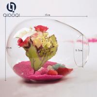 China China Factory Price Promotional cylinder hand blown glass flower vase for sale