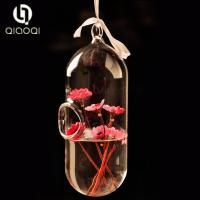 China OEM Hebei Factory handmade cylinder glass flower vase for sale
