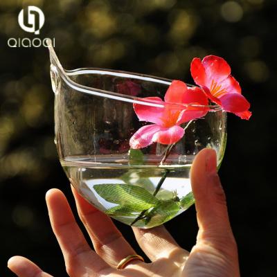 China Creative Gifts Made in China garden flower import glass vase for sale