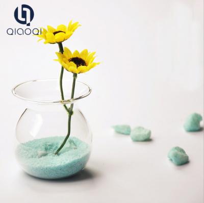 China Handmade High Quality Elegant Customized Glass Vase For Christmas Birthday Gift for sale