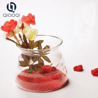 China European creative landscape transparent glass vase Heat Resistant glass for sale