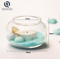 China Borosilicate glass vases for wedding gift for sale