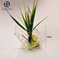 China High Quality Hot Sale Custom Products Round Glass Vase Unique Promotional for sale