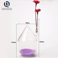 China High quality clear glass vase for wedding centerpieces for sale