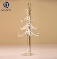 China Creative European elegant Christmas tree glass furnishing articles at cheap price for sale
