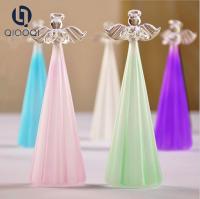 China new design popular colorful glass bless or pray angel for sale