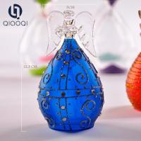 China New design popular blue color glass pray angel for sale
