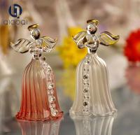 China Hot Selling Wholesale Handmade glass lighting christmas angel for sale