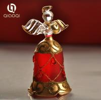 China Yellow Angel Religious Crystal Gift For Blessing Souvenir for sale