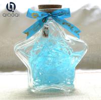China 610ml glass bottle with cork used for wishing for sale