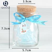 China Wholesale 80ml wishes glass bottle pudding bottle for sale