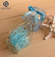 China 350ml glass wishing vial for Christams gift decoration glass bottle for sale