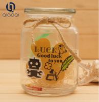 China 500ml Wishing bottle Lucky bottle drift bottles with glass cap for sale