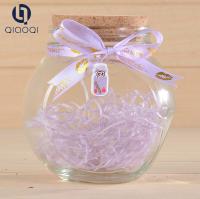 China 1200ml Round glass bottle with cork manufacturer for sale