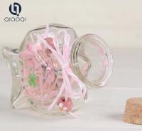 China 40ml Small Clear Lucky Star Bottle Glass for sale