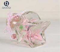 China 40ml Small Clear Lucky Star Bottle Glass for sale