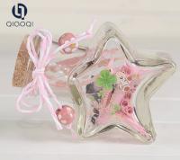 China 40ml Small Clear Lucky Star Bottle Glass for sale