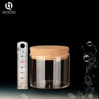 China Tube glass bottle with cork manufacturer for sale