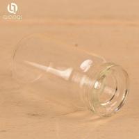 China Diameter 12mm transparent Glass tube bottle with cork for sale