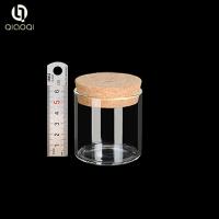 China 65 diameter Sealed cans wishing bottles glass for sale
