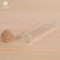 China 13ml small tube glass bottle with cork for sale