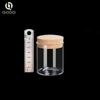 China 57mm diameter tube glass bottle storage jar for sale