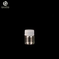 China test tube glass bottle with screw plastic cap for sale