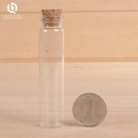 China 13ml clear empty test tube glass bottles for sale
