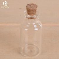 China 5ml Mini Test Tube Bottle With Cork for sale