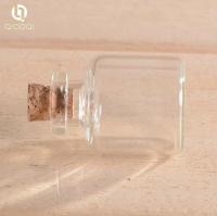 China 4ml small glass tube wishing bottle with cork for sale