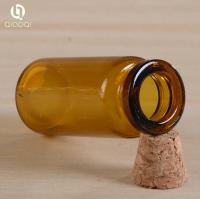 China high temperature resistance brown glass tube bottle for sale