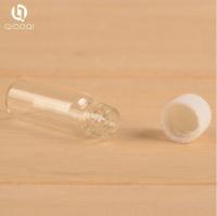 China wholesales 1ml tube glass bottle with plastic cap for sale
