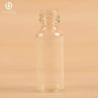 China wholesales 1ml tube glass bottle with plastic cap for sale